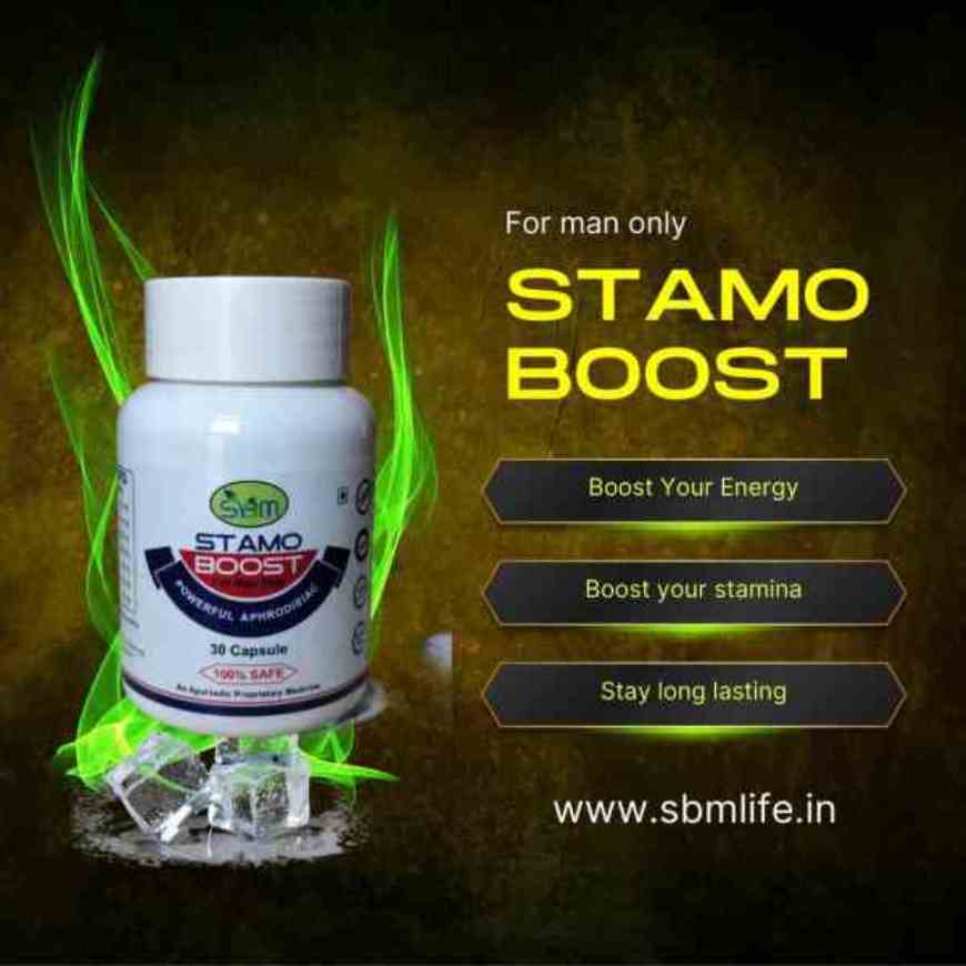 Stamo Boost 30 Capsule- sbmlife.in